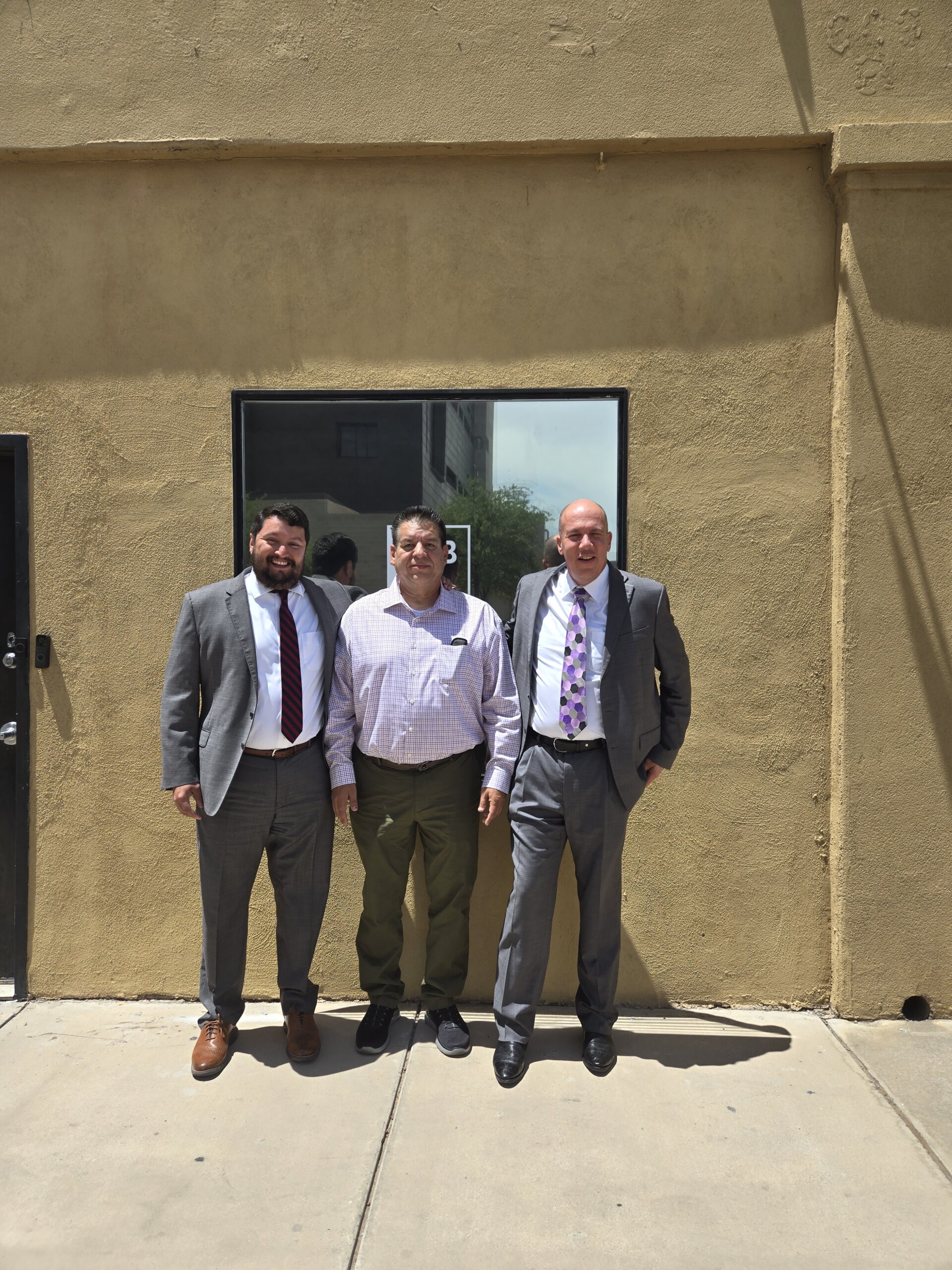 Standing With Client After "Not Guilty" Verdict | Benjamin Law Firm